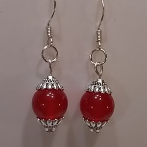 Fashion Jewelry | Jewelry | Ruby Mm Beaded Earrings | Poshmark